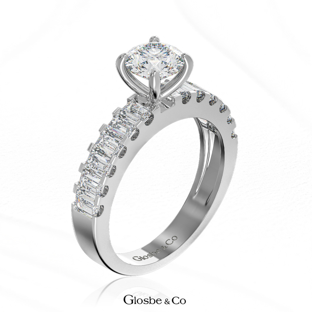 Nhẫn Kim Cương Bạc Nữ Nữ Hoàng Glosbe & Co